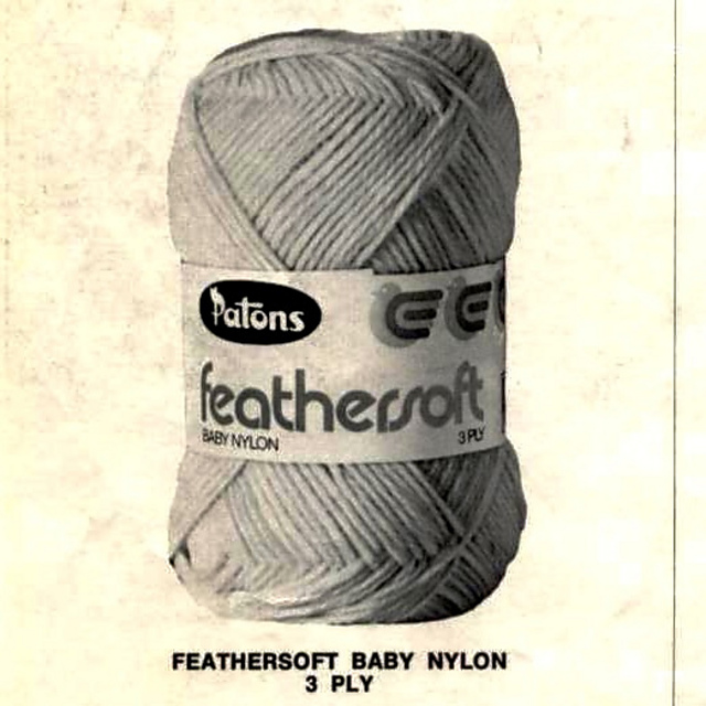 Ravelry: Patons Australia Feathersoft Baby Nylon 3 Ply
