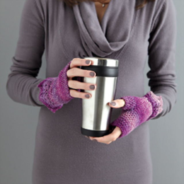 Ravelry: Pretty Wrist Warmers pattern by Patons