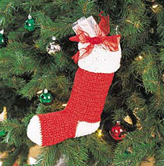 Ravelry: Christmas Stocking pattern by Bernat Design Studio