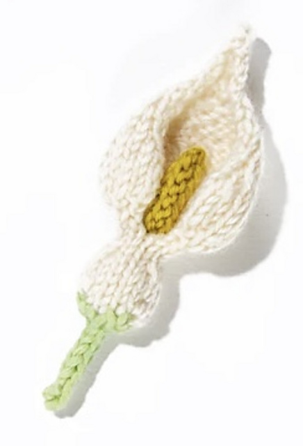 Ravelry: Arum Lily pattern by Lesley Stanfield