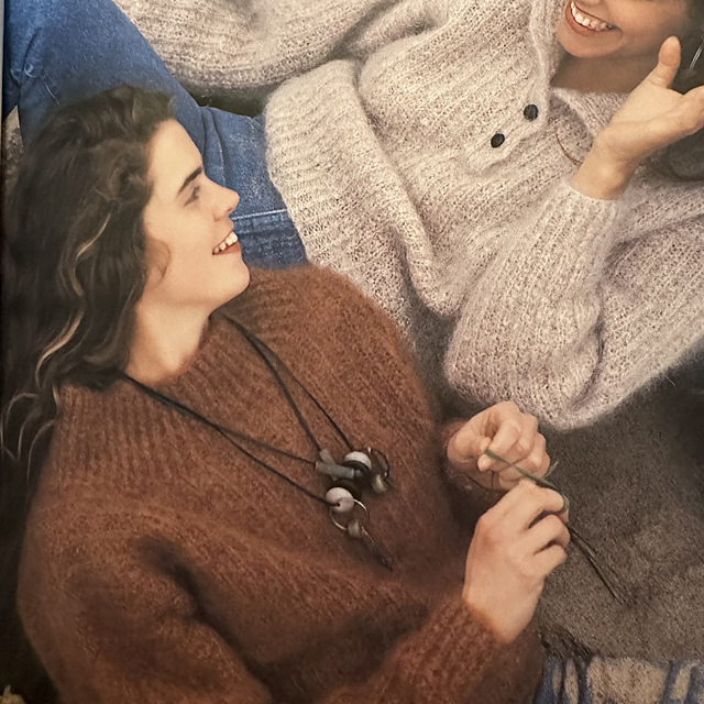 Ravelry: Ribbed Mohair Trio Mock Turtleneck pattern by Kristin Nicholas