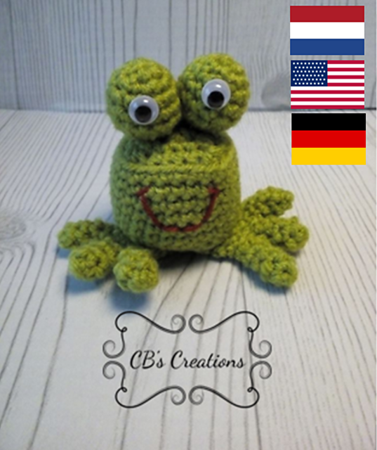 Ravelry: Crog the Frog Kuub de Kikker pattern by CB's Creations