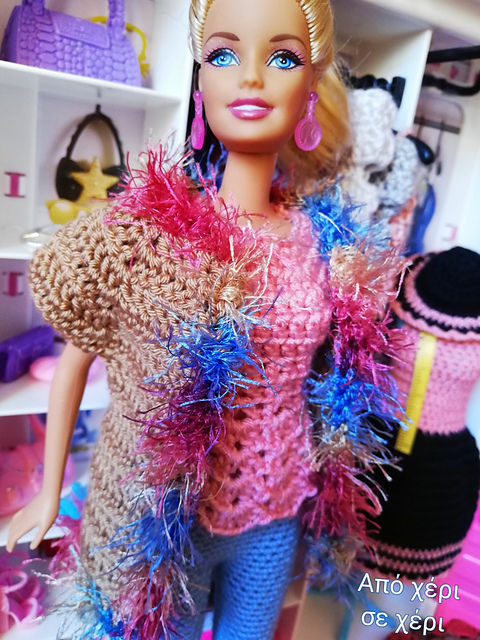 Ravelry: CleopatraChristou's Barbie Baby it's cold outside part 1