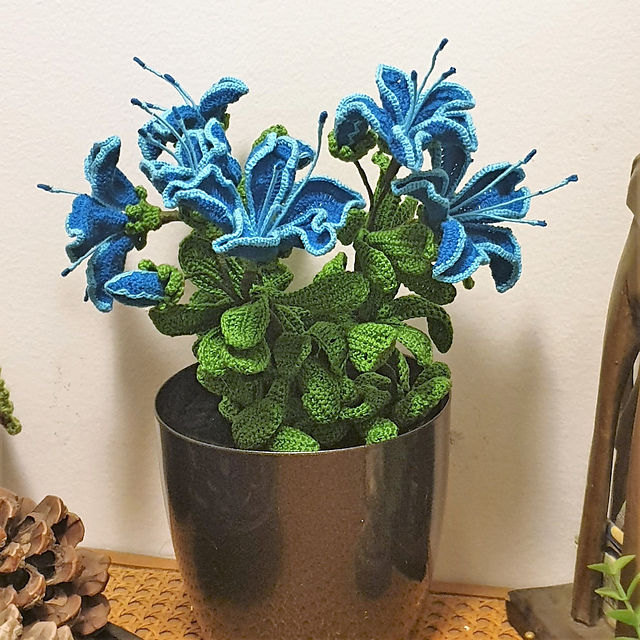 Ravelry: Blue Azalea pattern by Elo Ruggiero