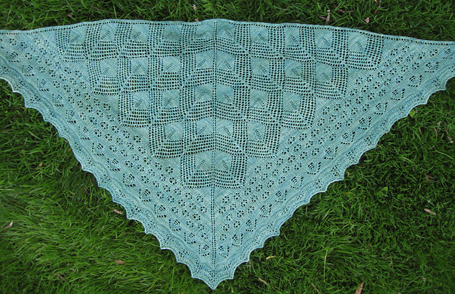 Ravelry: Garden Trellis, Shawl pattern by Mary Triplett