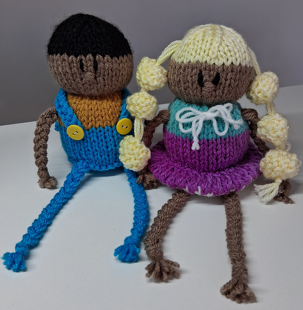 Ravelry: Fidget dolls pattern by Clickety clack creations