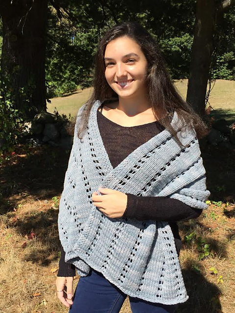 Ravelry: Stillwater Wrap pattern by Estella Haines