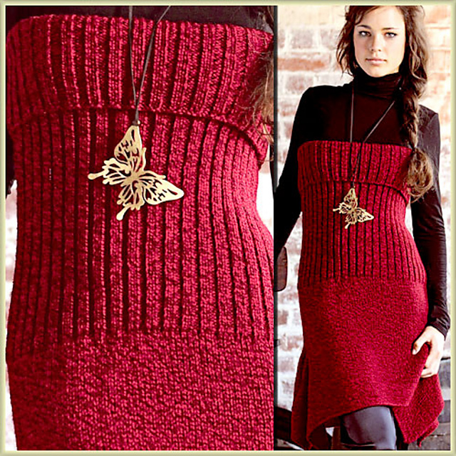 Ravelry: 110 - Robe bustier pattern by Bergère de France