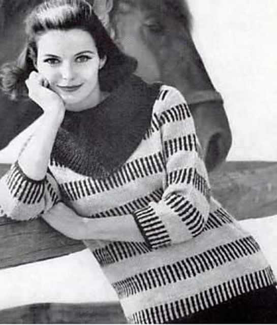 Ravelry: Slipover #735-5 pattern by Columbia-Minerva