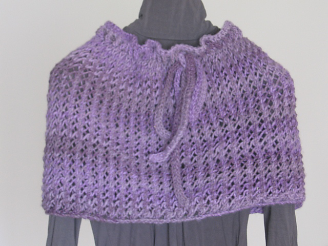 Ravelry: Ambleside capelet pattern by Di Lana Cotta