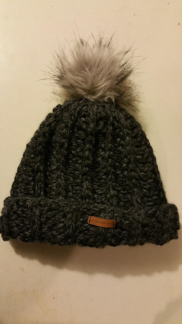 Ravelry: Olympic Inspired Knit Look Hat pattern by Colleen Radford