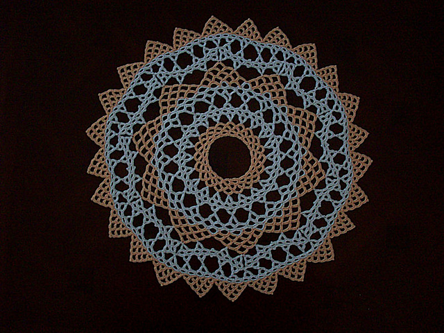 Ravelry: Circles of Rings Crocheted Doily pattern by Richard Sechriest