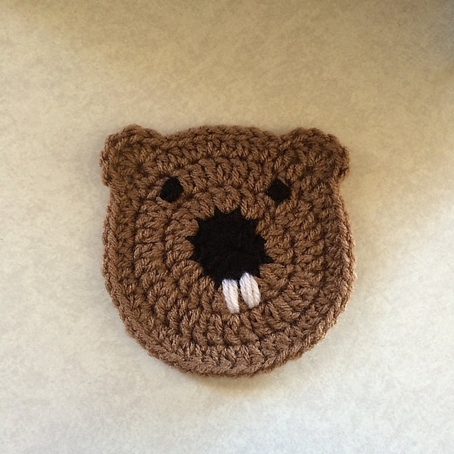 Ravelry: Groundhog Coaster pattern by Jennie Claver