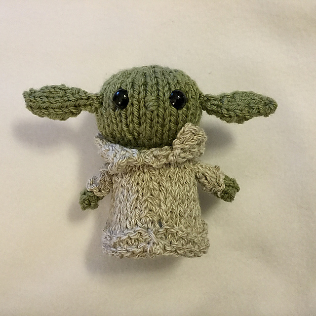 Ravelry: Knit Green Alien Toy pattern by Jennie Claver