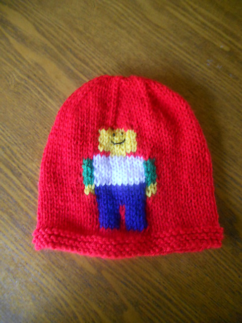 Ravelry: ColoradoMom's Lego Man Fan Hat