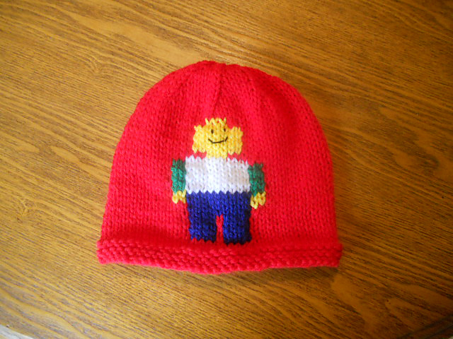 Ravelry: ColoradoMom's Lego Man Fan Hat