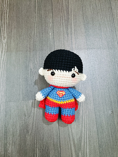 Superman Amigurumi Amigurumi Superman | Crafty Amino