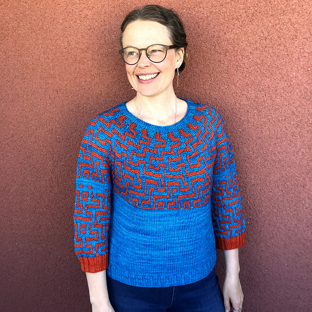 Ravelry: Labyrinth Tee pattern by Colorway Knits