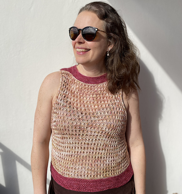 Ravelry: Wild Strawberry top pattern by Colorway Knits