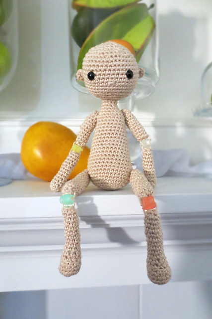 Ravelry: Jointed Doll Base pattern by Beaukel