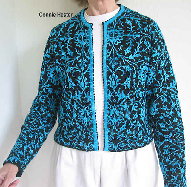 Ravelry: Stranded Colorwork Jacket pattern by Connie Hester