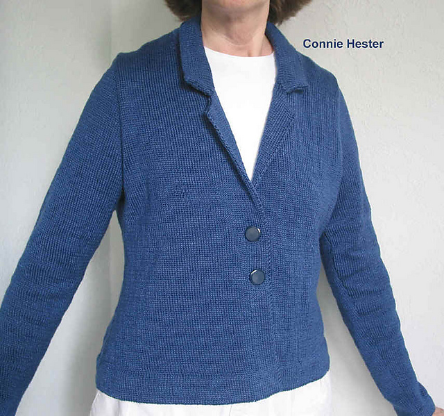 Ravelry: Lapel Collar Jacket pattern by Connie Hester
