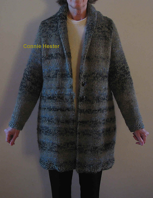 Ravelry: Bulky Knit Coat pattern by Connie Hester