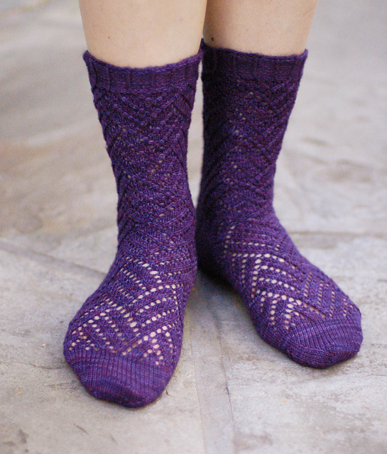Ravelry: Striation Socks pattern by Cookie A
