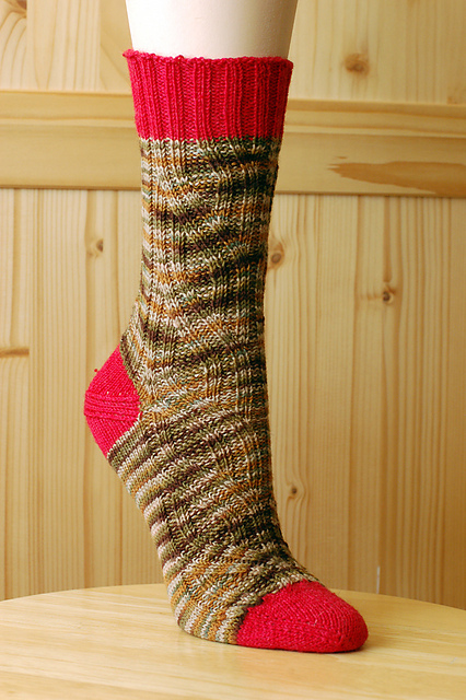 Ravelry: Red Thread Socks pattern by Cookie A
