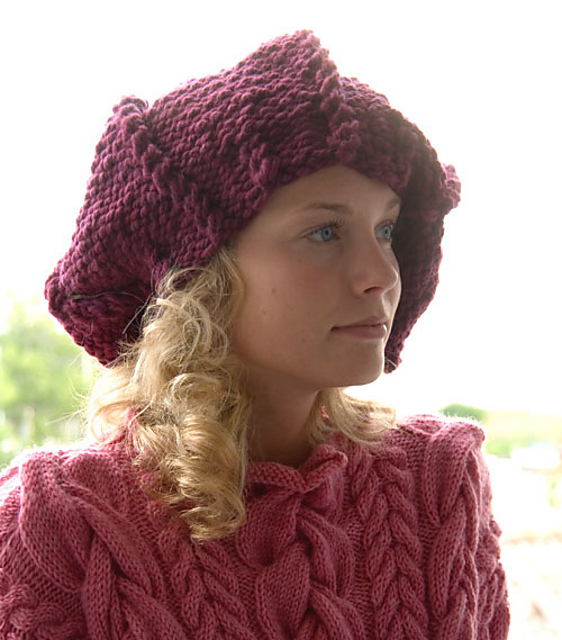 Ravelry: Jasmin Beret pattern by Cornelia Tuttle Hamilton