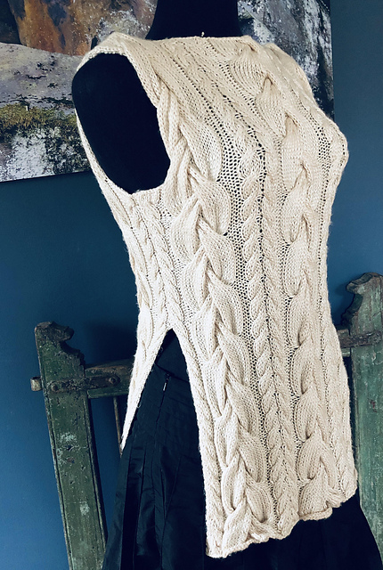 Ravelry: Savannah Cabled Tabard pattern by Cornelia Tuttle Hamilton