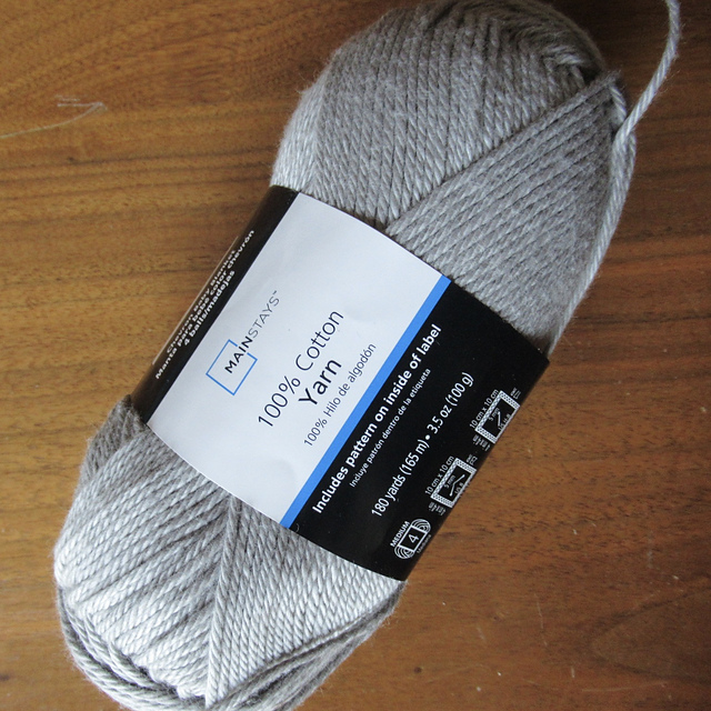 Ravelry: Mainstays 100% Cotton