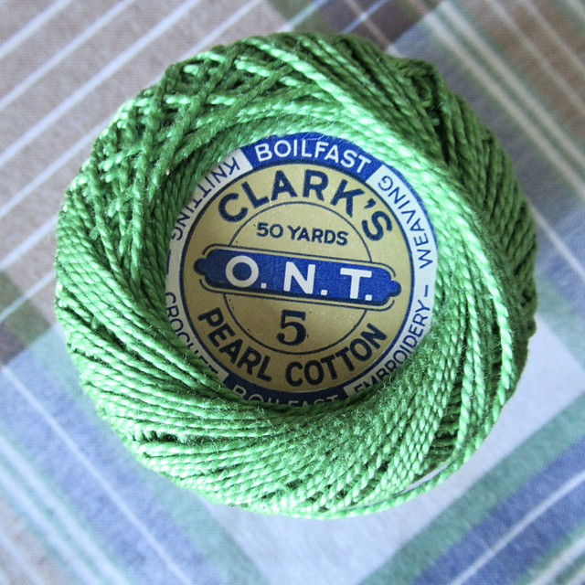 Ravelry: Clark's O.N.T. Pearl Cotton 5