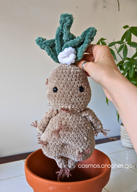 Ravelry: Mega Jake the mandrake pattern by Virginie Langlois