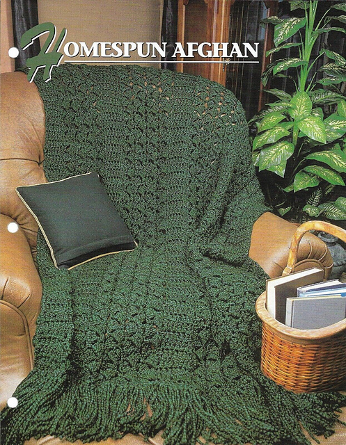 Ravelry: Homespun Afghan pattern by Shirley Brown