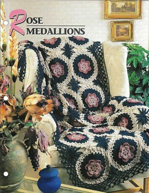 Ravelry: Rose Medallions pattern by Deborah Levy-Hamburg and Bettie Dowler