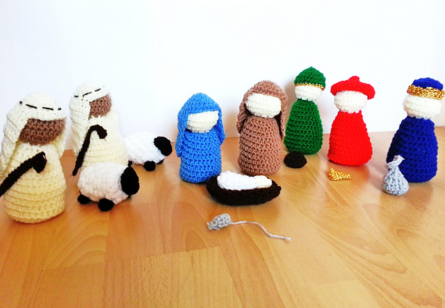 Ravelry: Crochet nativity set pattern by Cosy In Church