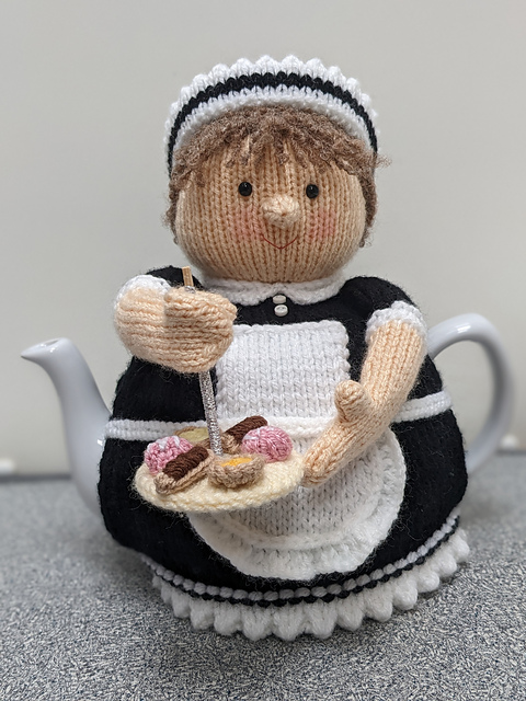 Ravelry: Betty the waitress tea cosy pattern by Alison Davis