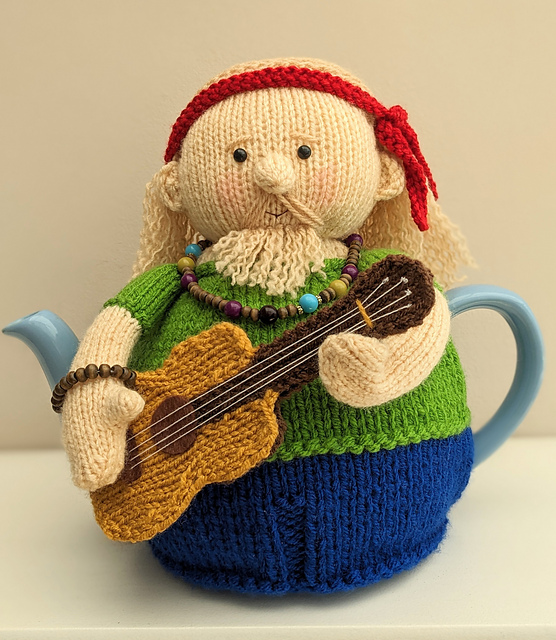 Ravelry: Mr Happy Hippy tea cosy pattern by Alison Davis
