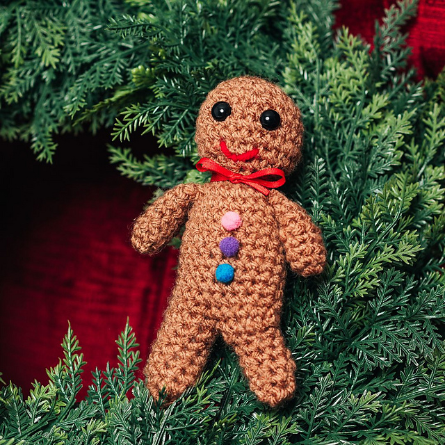 Ravelry: Gary the Gingerbread Man pattern by Fiona Field