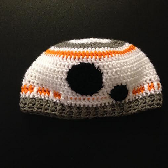Ravelry: BB-8 (BB8) Droid Beanie pattern by Debra Dandaneau