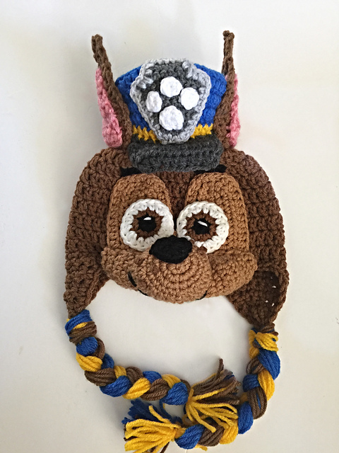 Ravelry: Paw Patrol Chase Inspired Hat pattern by Forever Knotty