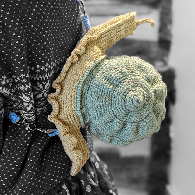 Ravelry: Snail Backpack pattern by CouleeCraft