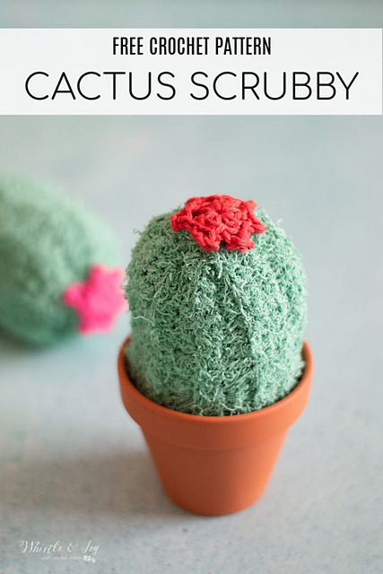 Ravelry: Cactus Scrubby pattern by Bethany Dearden