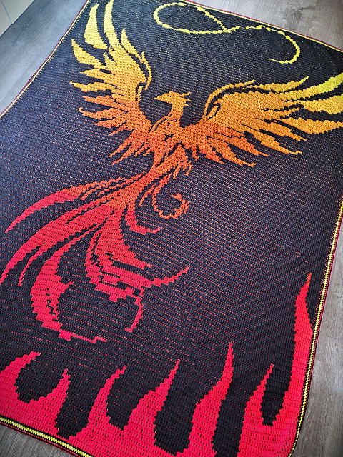 Ravelry: Infinite Phoenix pattern by Cozy Woods Crochet