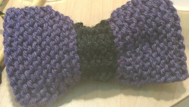 Ravelry: Simple Knit Bowtie pattern by Craft Action TO