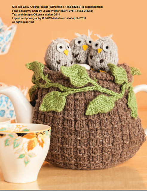Ravelry: Baby Owls Tea Cosy pattern by Louise Walker