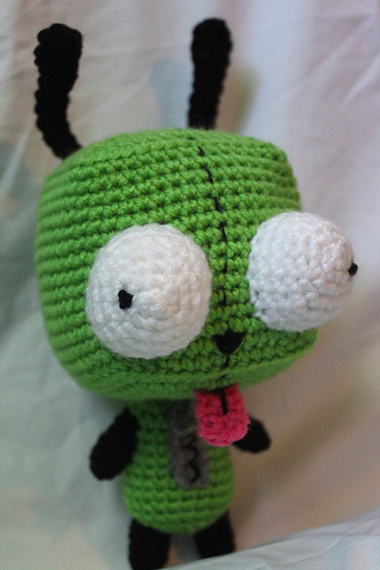 Ravelry: Gir from Invader Zim pattern by Nichole D