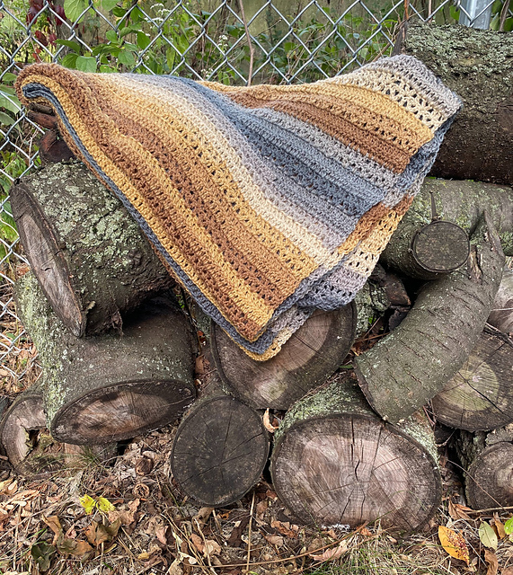 Ravelry: Warm by the Fire Afghan pattern by Megan Gebhard