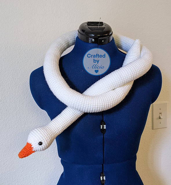 Ravelry: Amigurumi Snuck (Snake + Duck) pattern by Alicia Perez